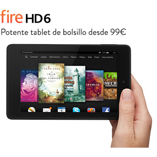 Nueva Fire HD 6 por solo 99€ en Amazon - Compartoo