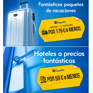 En Expedia noche de hotel gratis al reservar un paquete